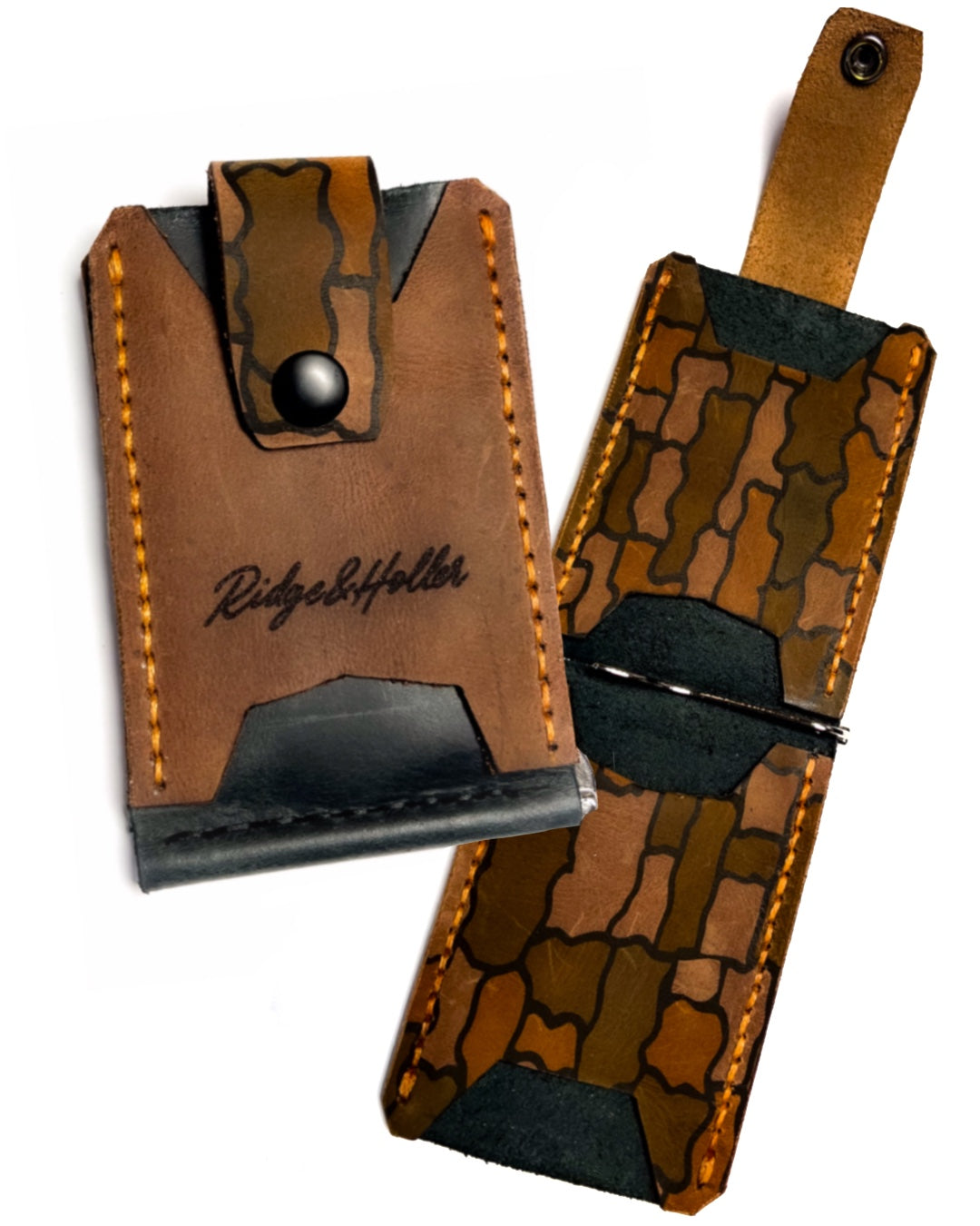 Ten Miles Deep Cypress Bark Wallet – Ridge&Holler